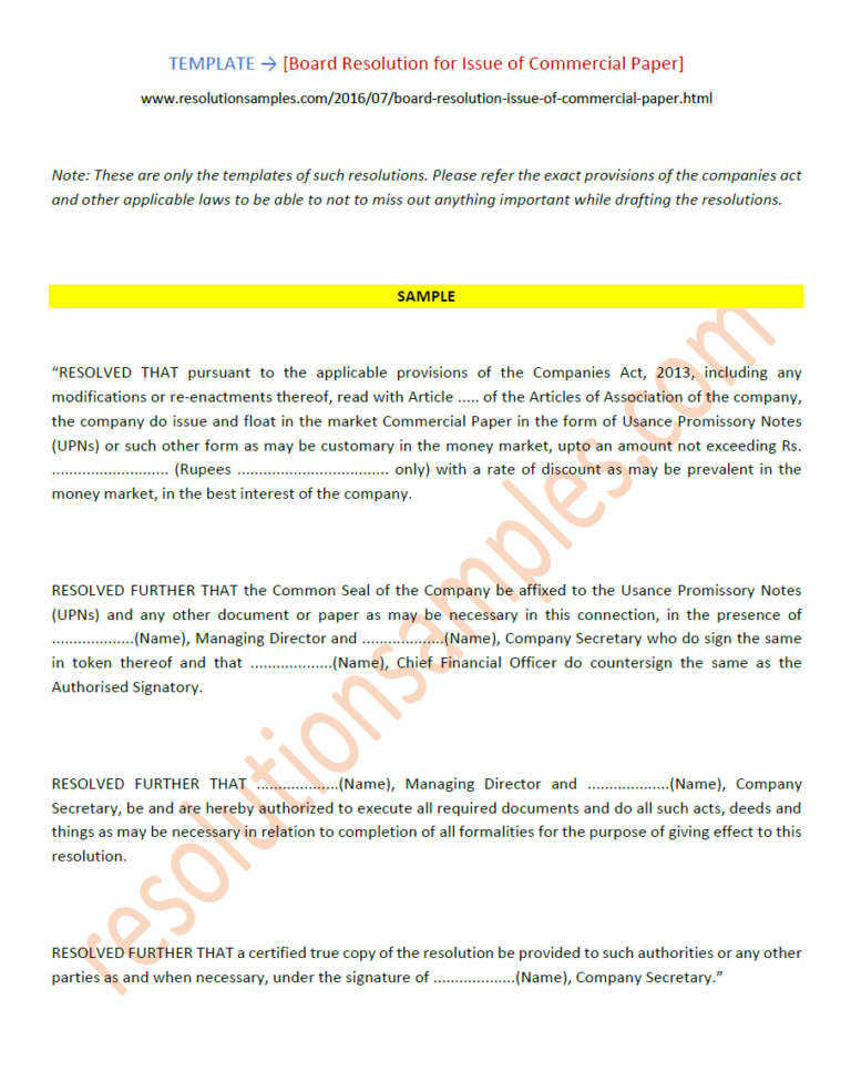 Why do companies issue notes?